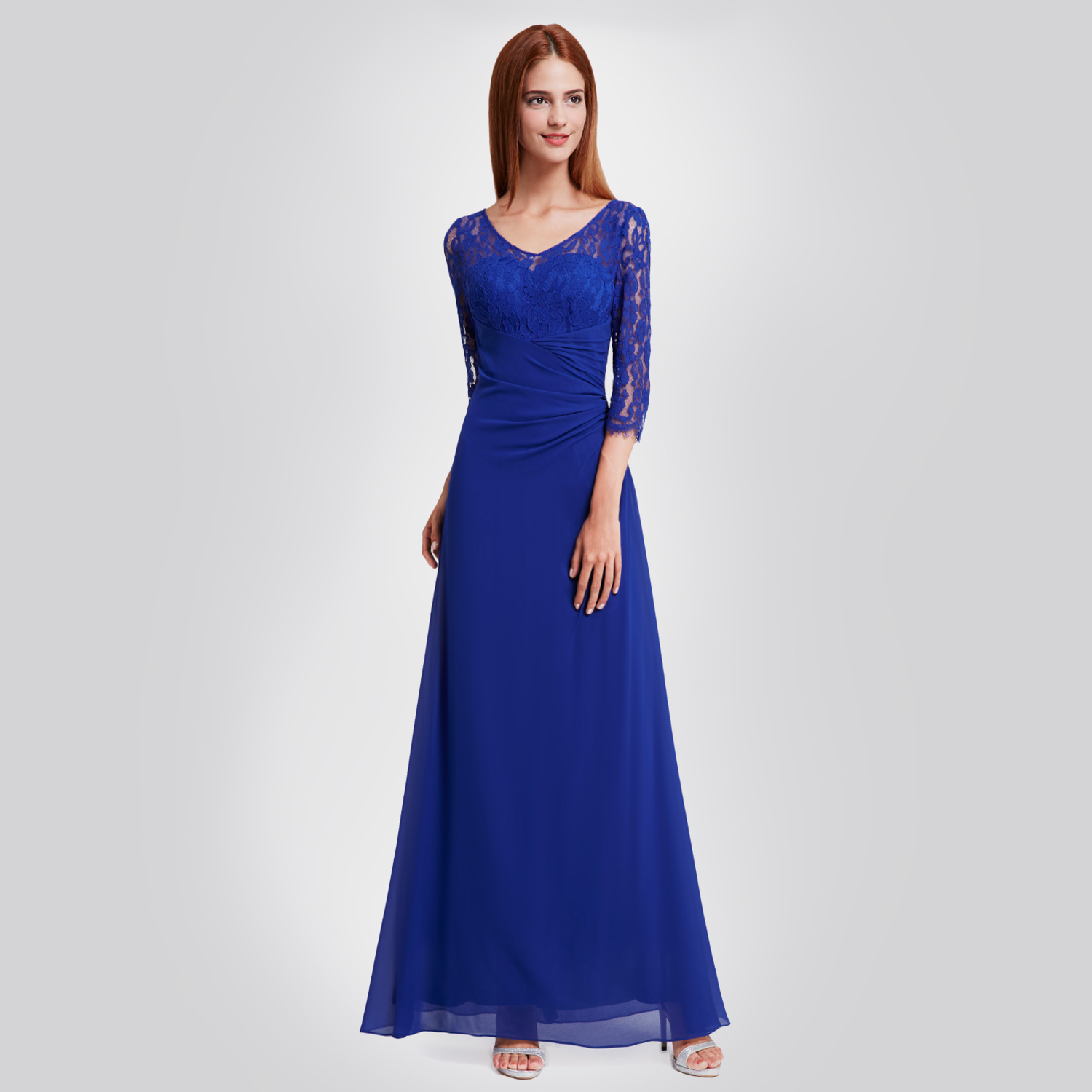Ever Pretty Women Long Black Bridesmaid Evening Formal Party Prom