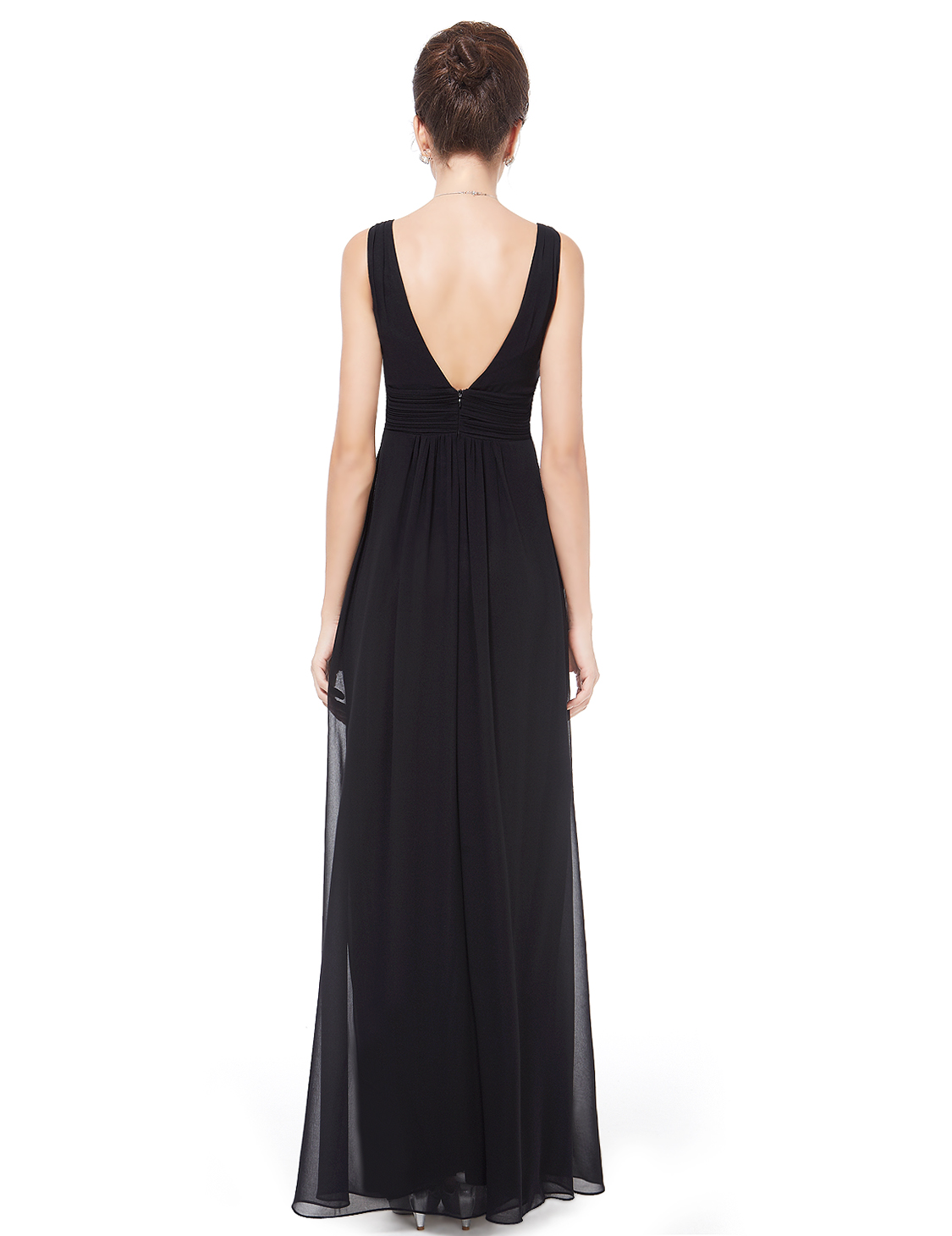 Ever Pretty Long Chiffon Bridesmaid Dress Wedding Prom Party Evening